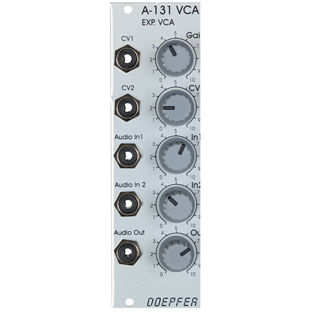 Doepfer A-131 Voltage Controlled Amplifiers (VCA) Exponential – Animato Audio