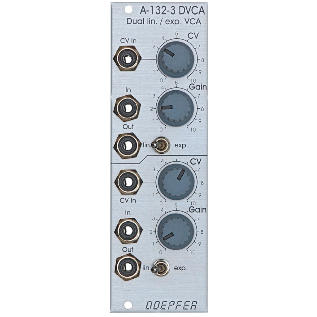 Doepfer A-132-3 Dual linear/exponential VCA – Animato Audio