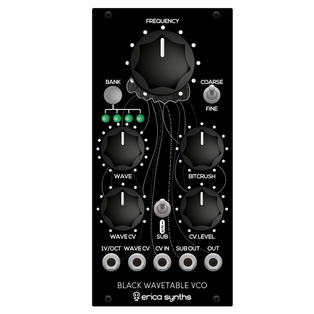 Erica Synths Black Wavetable VCO – Animato Audio