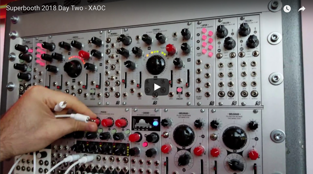 Superbooth 2018 Day Two - XAOC – Animato Audio