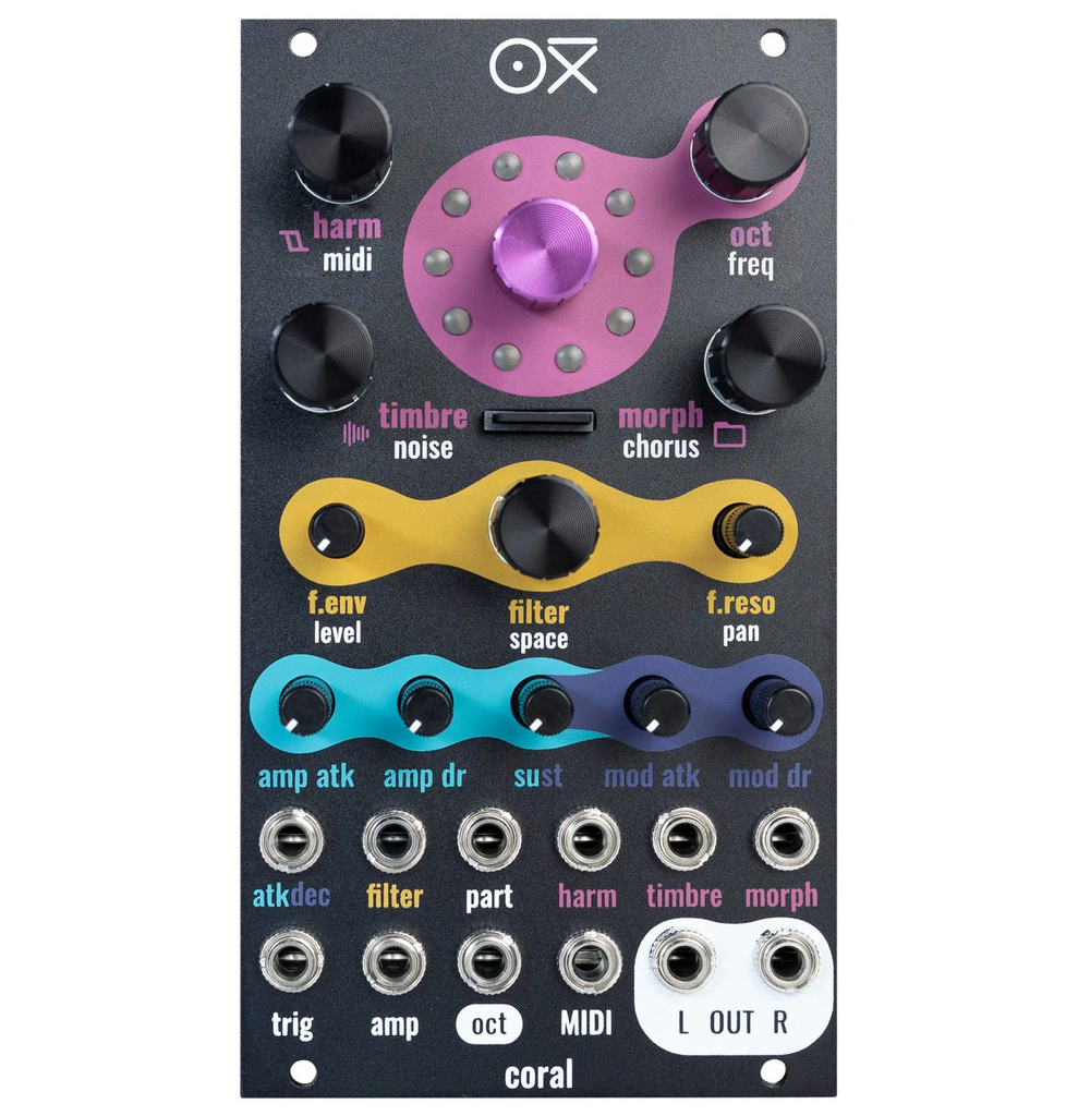 OXI Coral – Polyphonic, Multi-Engine Eurorack Module – Animato Audio