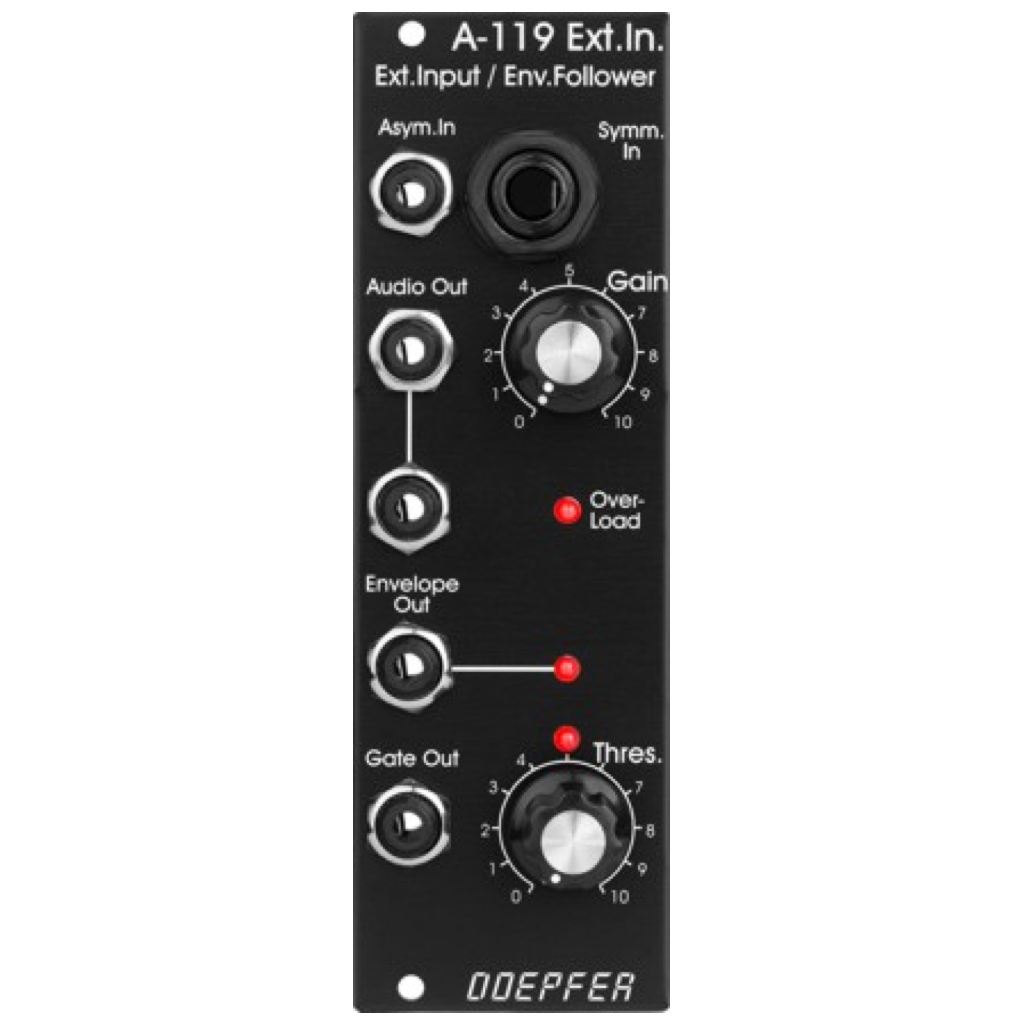 Doepfer A-119 External Input/Envelope Follower – Animato Audio Doepfer A-119 External Input/Envelope Follower – Animato Audio
